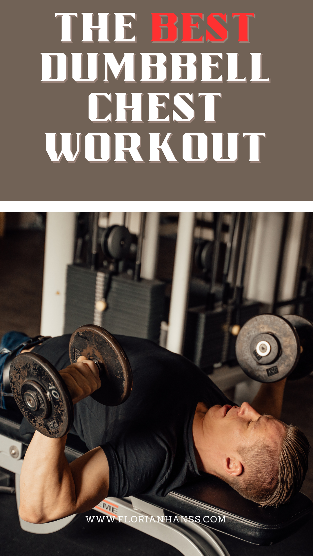 Build a big chest with this dumbbell chest workout - FlorianFitness